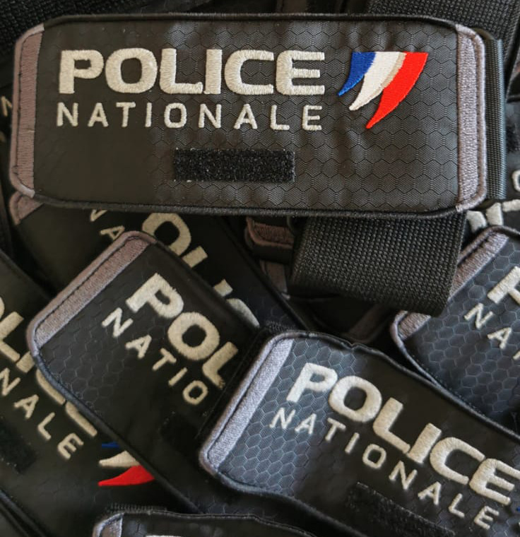 Brassard RIO Police Nationale - Basse Visibilité – KESWACOP